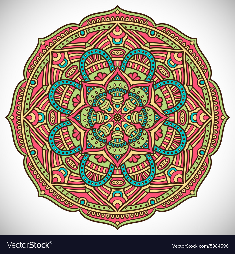 Mandala Royalty Free Vector Image - VectorStock