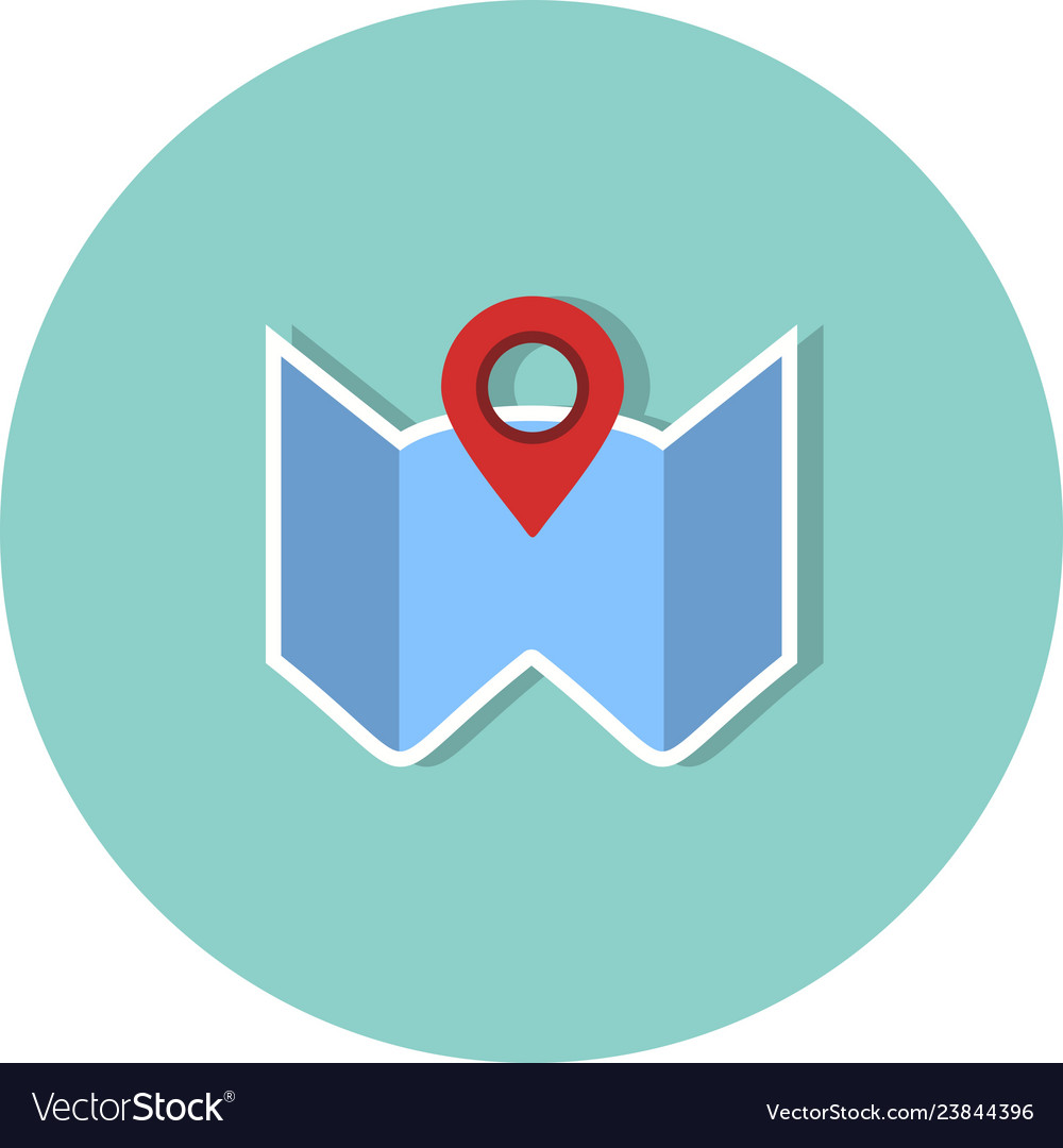 Plan map icon Royalty Free Vector Image - VectorStock