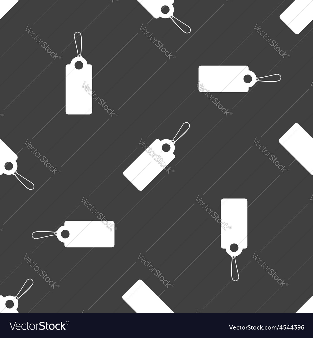 String tag pattern Royalty Free Vector Image - VectorStock