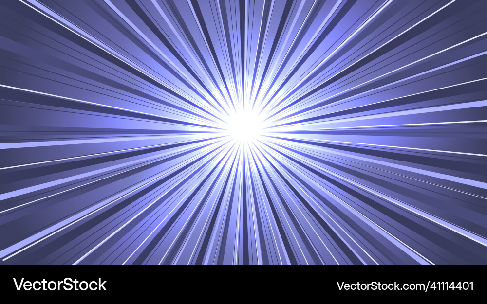 A magical ultraviolet bright sun or brilliant Vector Image