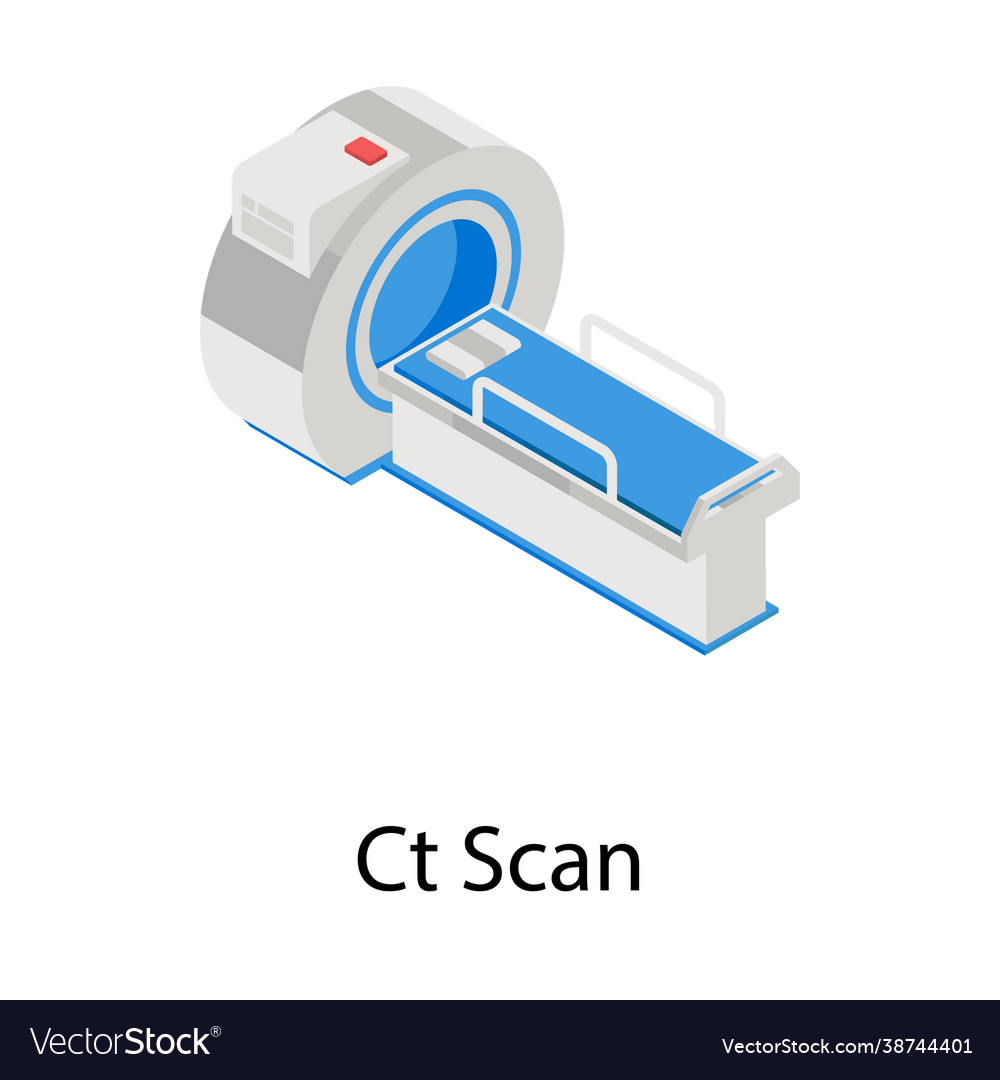 Ct scan Royalty Free Vector Image - VectorStock