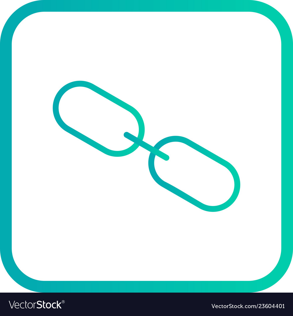 Link icon Royalty Free Vector Image - VectorStock