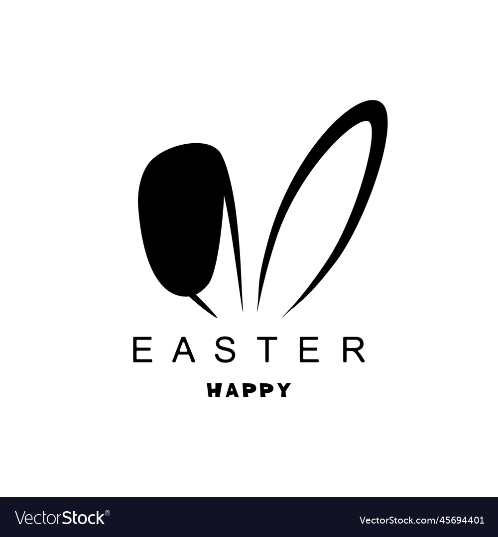 Rabbit ears Royalty Free Vector Image - VectorStock