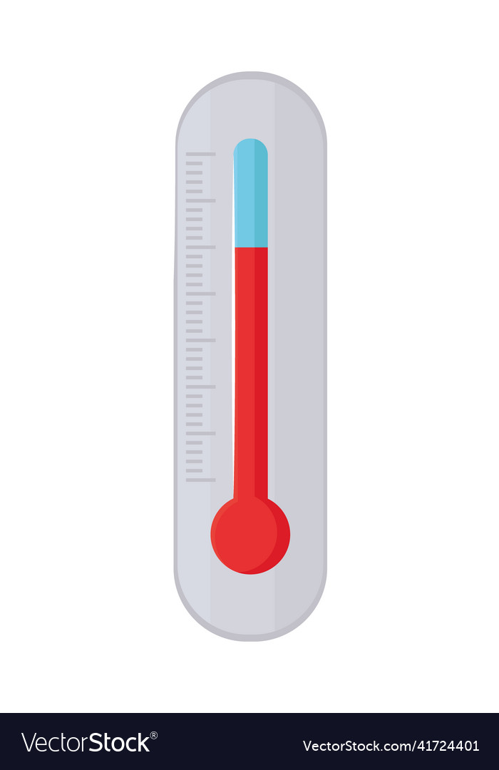 Thermometer icon image Royalty Free Vector Image