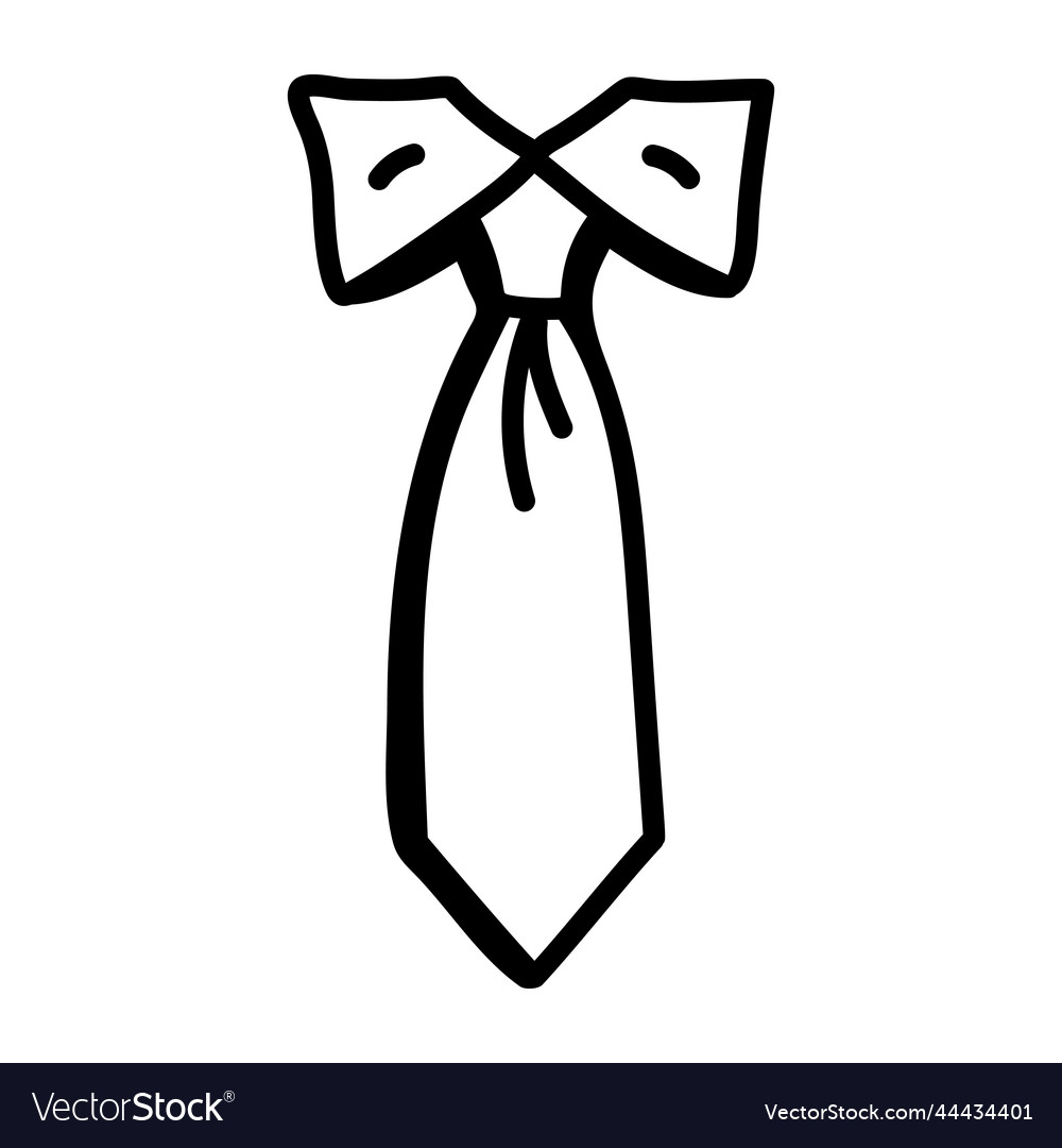 Tie Royalty Free Vector Image - VectorStock