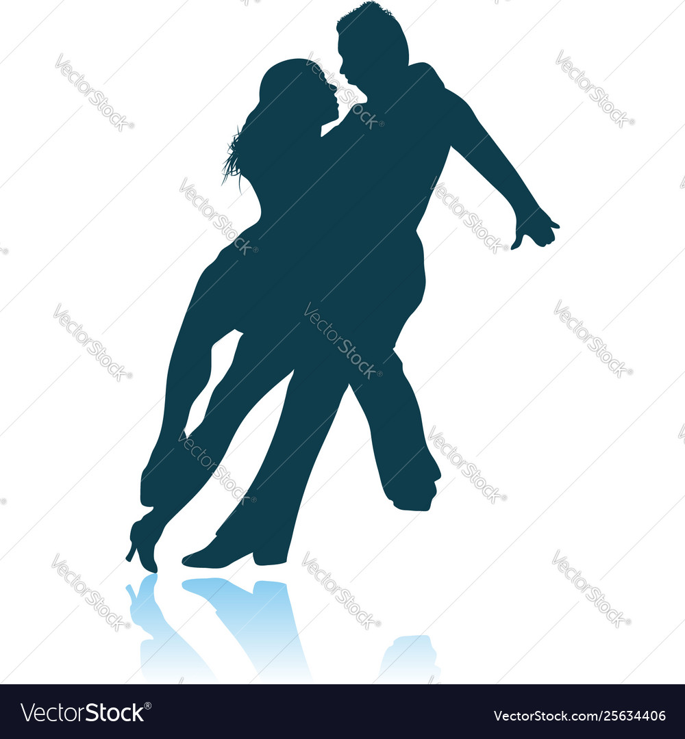 Dancing pair icon Royalty Free Vector Image - VectorStock