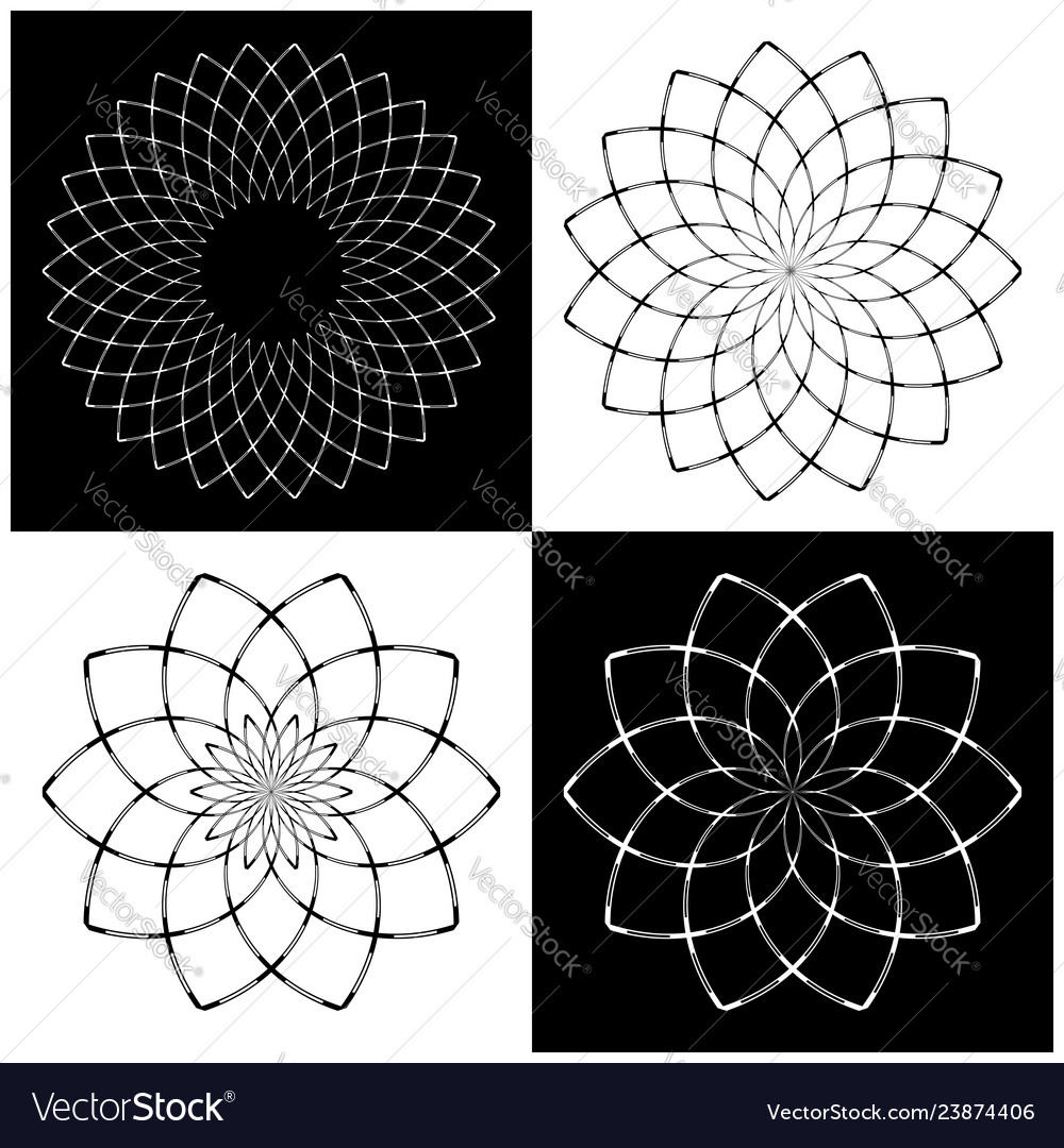 Design elements set Royalty Free Vector Image - VectorStock