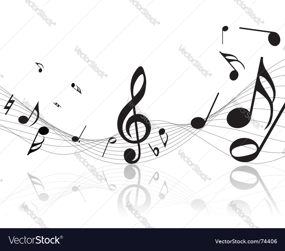 Musical notes Royalty Free Vector Image - VectorStock