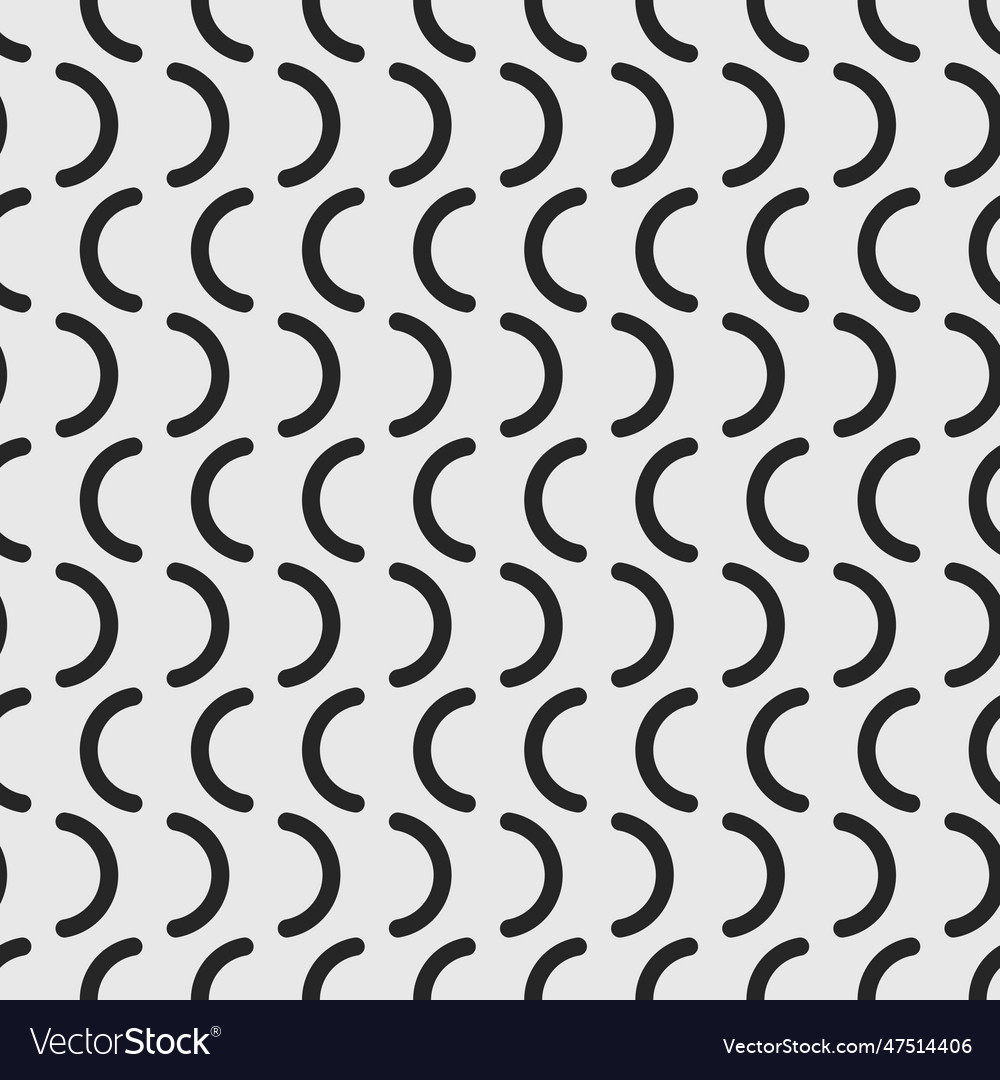 Seamless wavy geometric pattern endless Royalty Free Vector