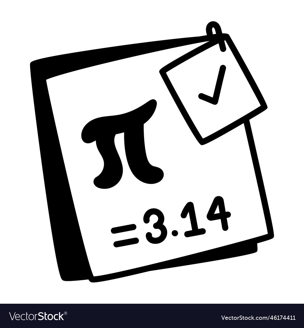 Correct formula Royalty Free Vector Image - VectorStock