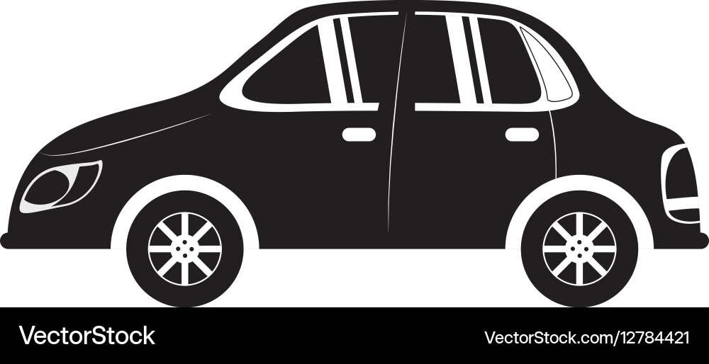 Car vehicle transport Royalty Free Vector Image