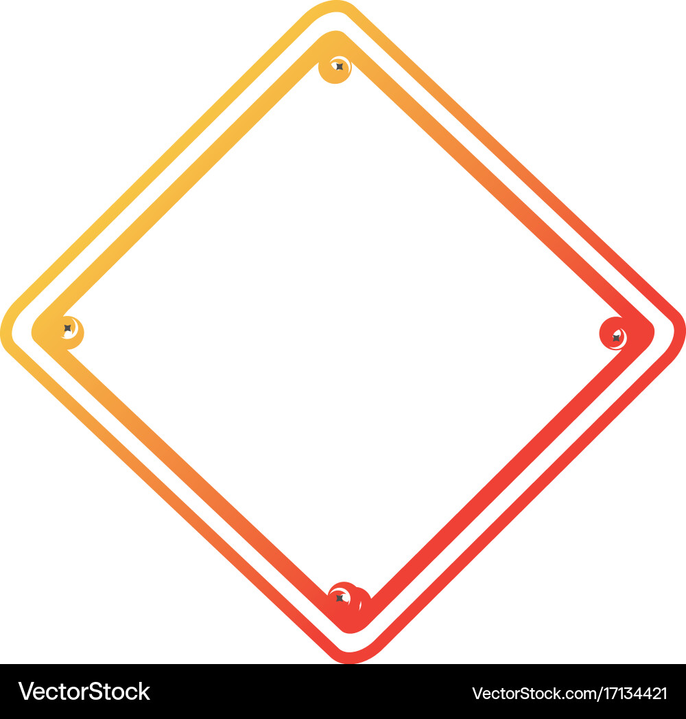 Line metal emblem notices and frame design Vector Image