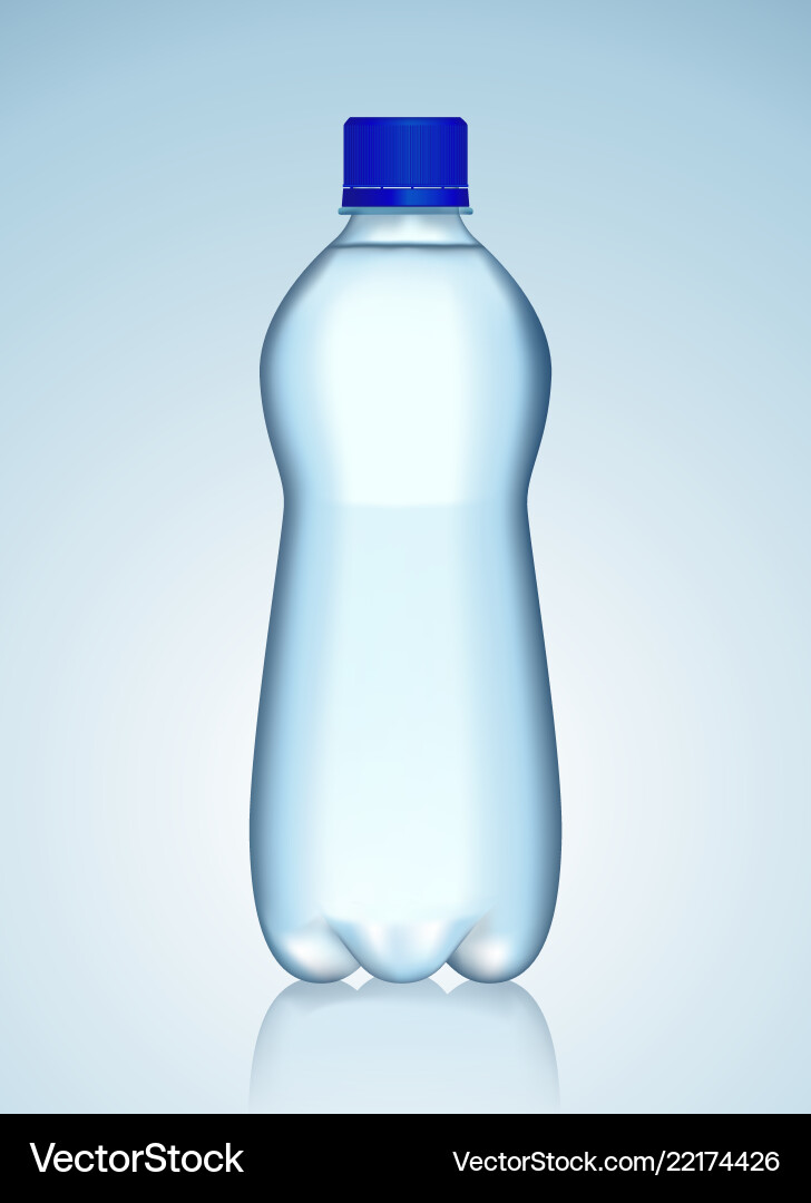 Bottle of water Royalty Free Vector Image - VectorStock