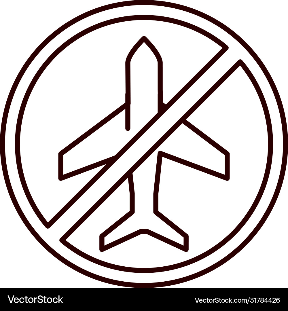 Covid19 19 coronavirus prevention avoid travel Vector Image