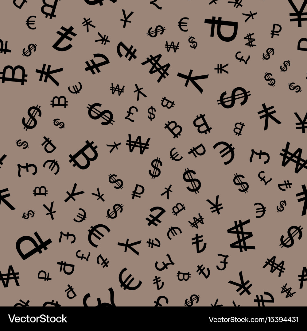 Business and finance seamless pattern background Vector Image