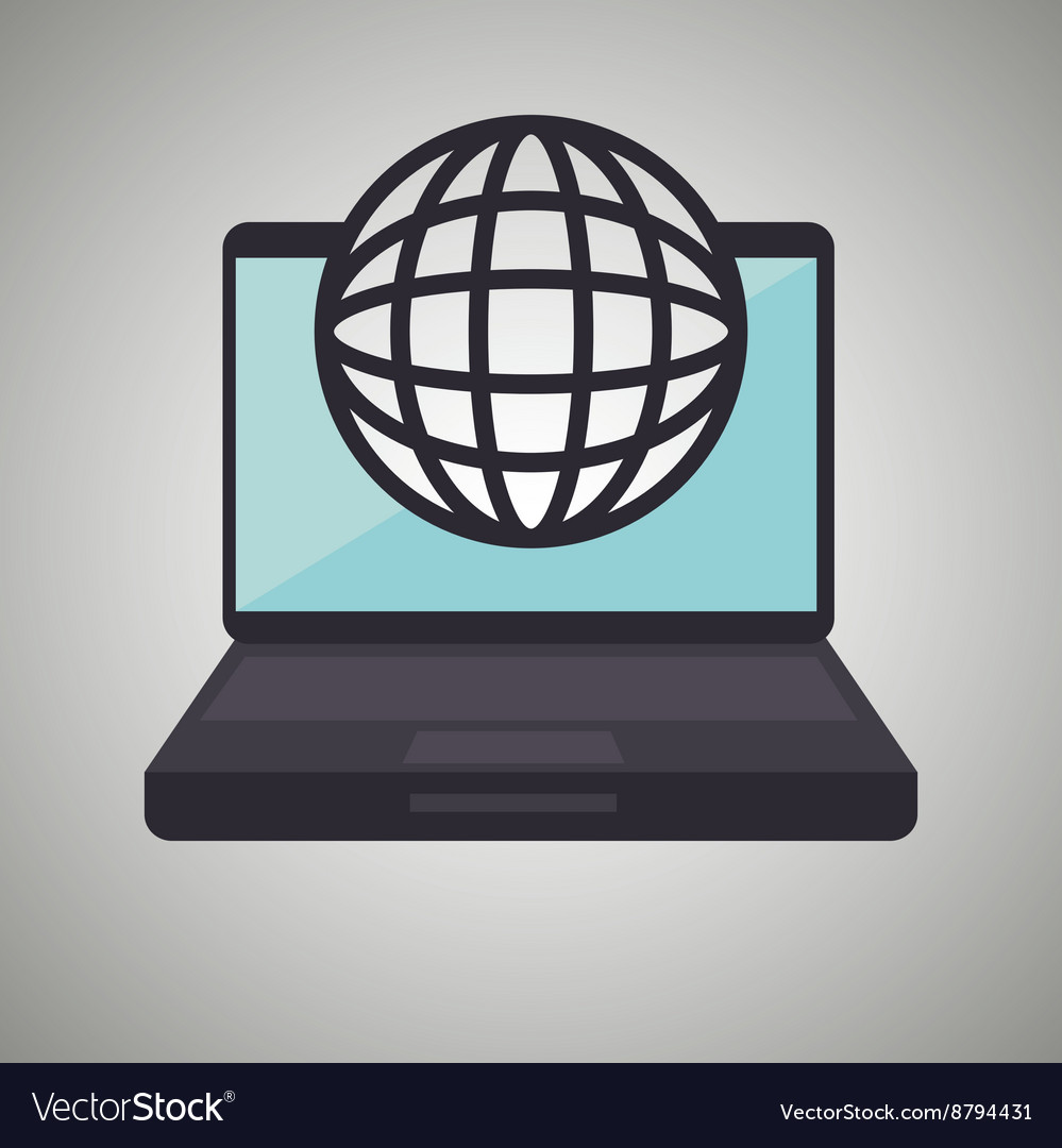 Computer technology design Royalty Free Vector Image