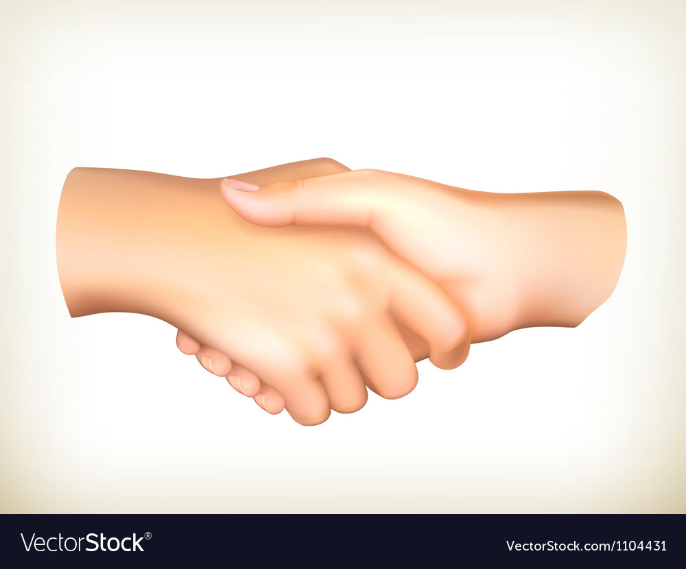 Handshake Royalty Free Vector Image - VectorStock