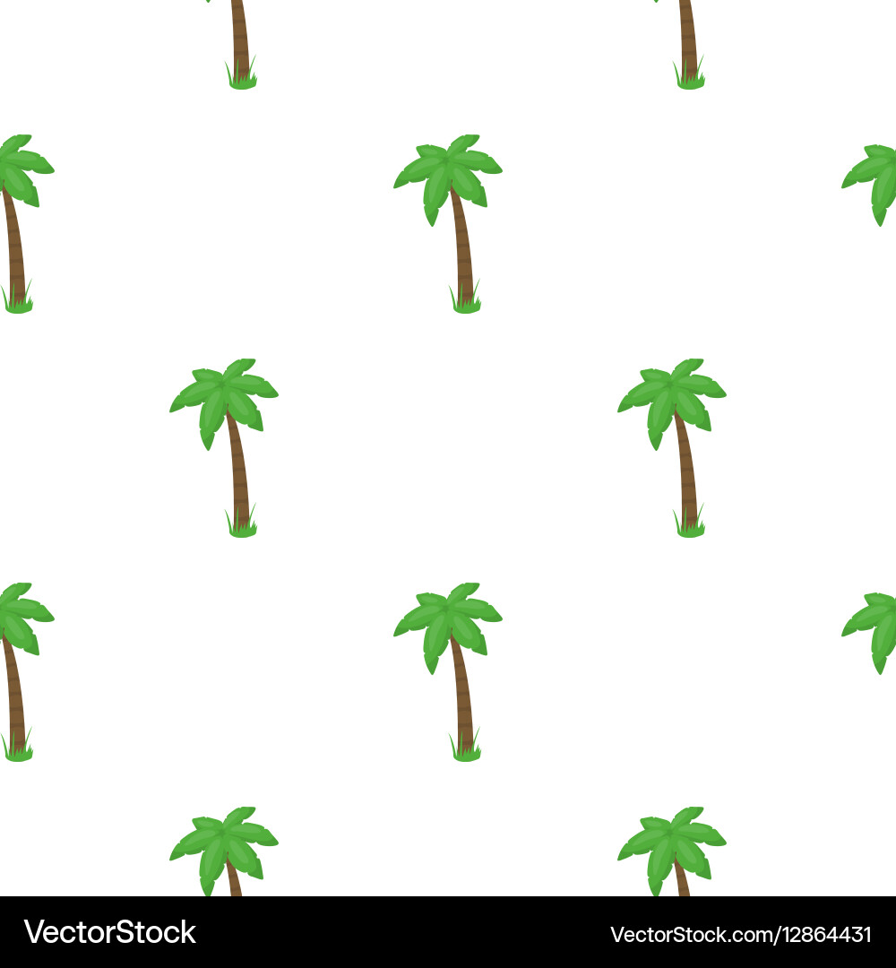 Palm icon in cartoon style for web Royalty Free Vector Image