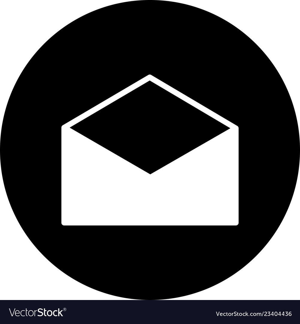 Envelope icon Royalty Free Vector Image - VectorStock