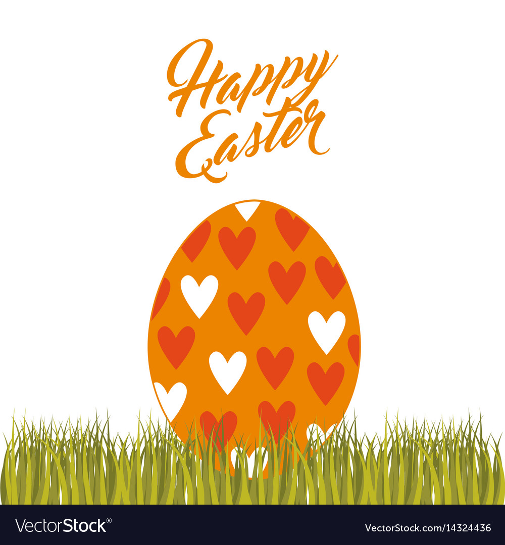 Happy easter design Royalty Free Vector Image - VectorStock