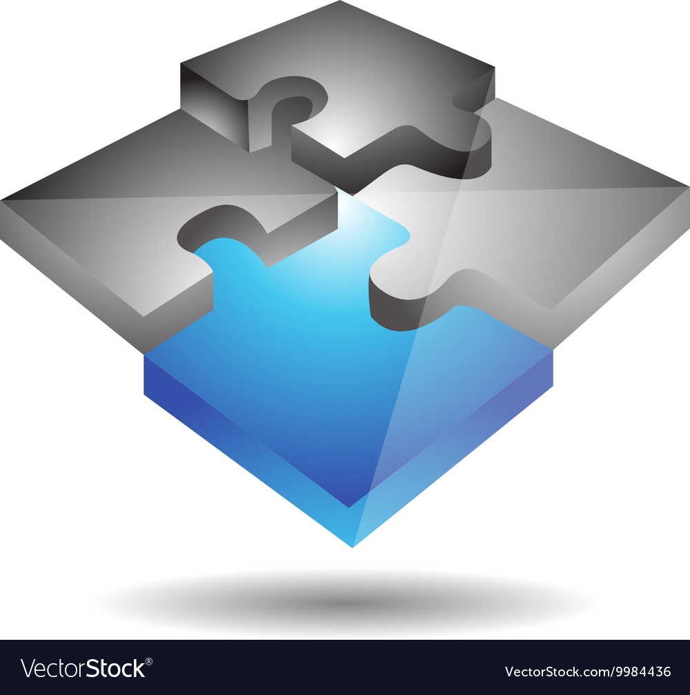 Puzzle Royalty Free Vector Image - VectorStock