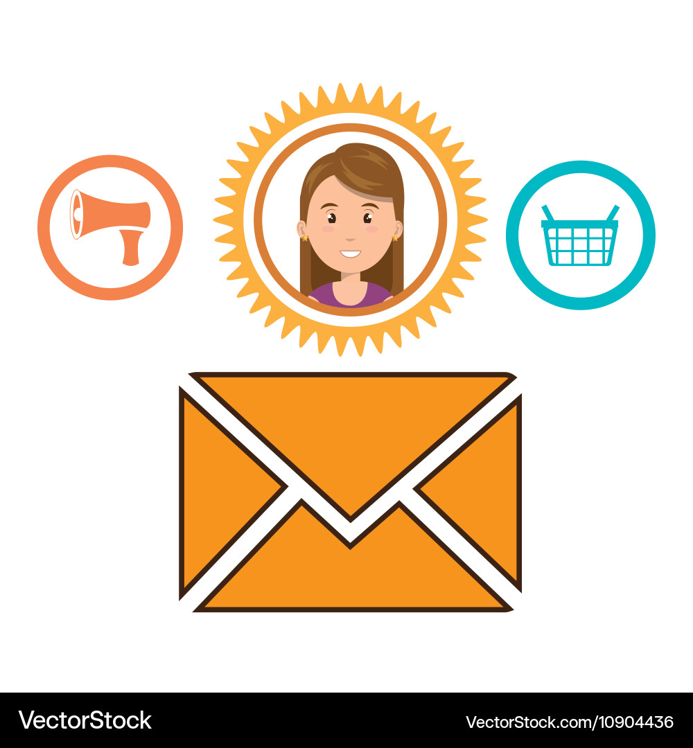 Shopping and business design Royalty Free Vector Image
