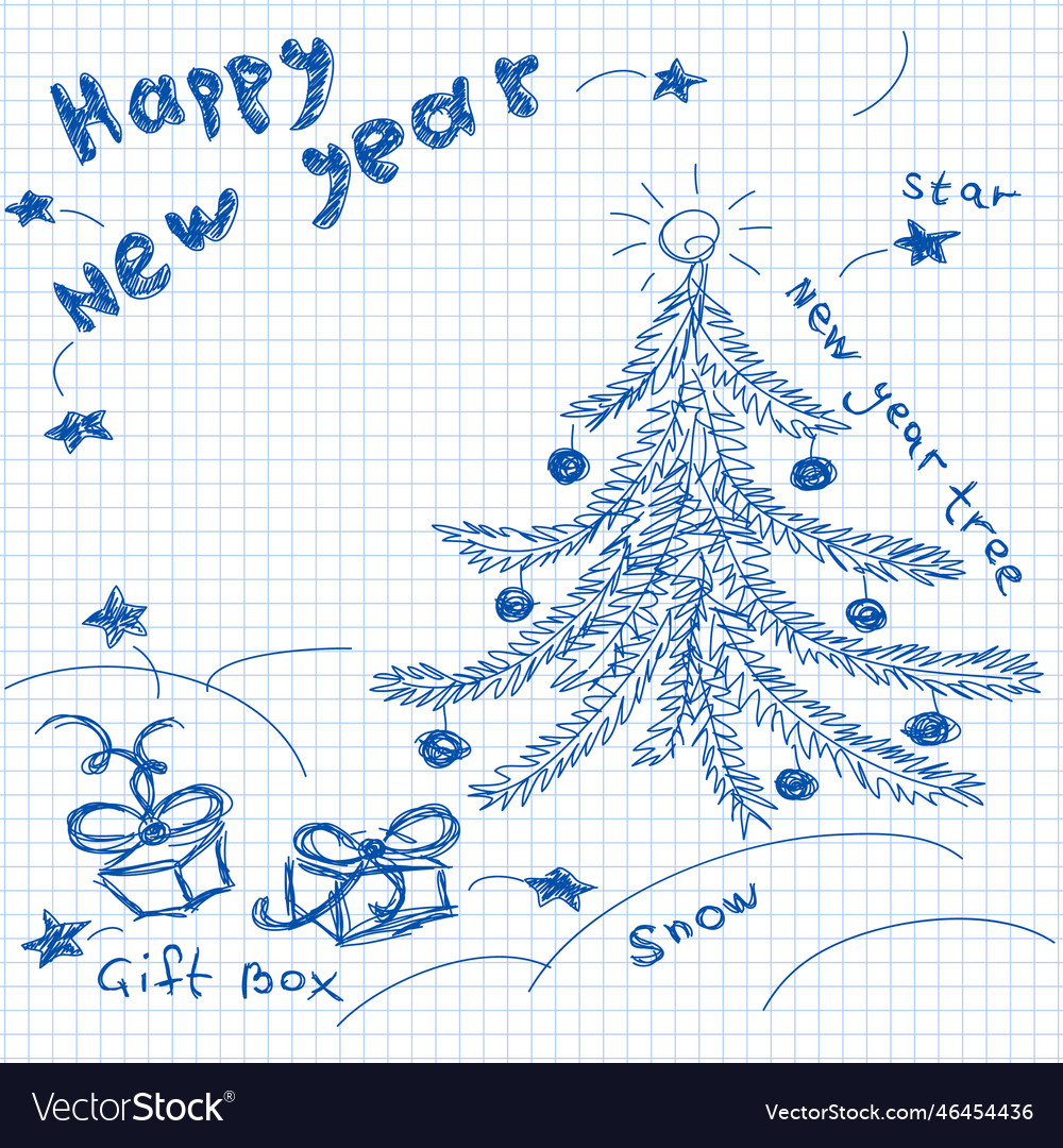 Simple drawing Royalty Free Vector Image - VectorStock