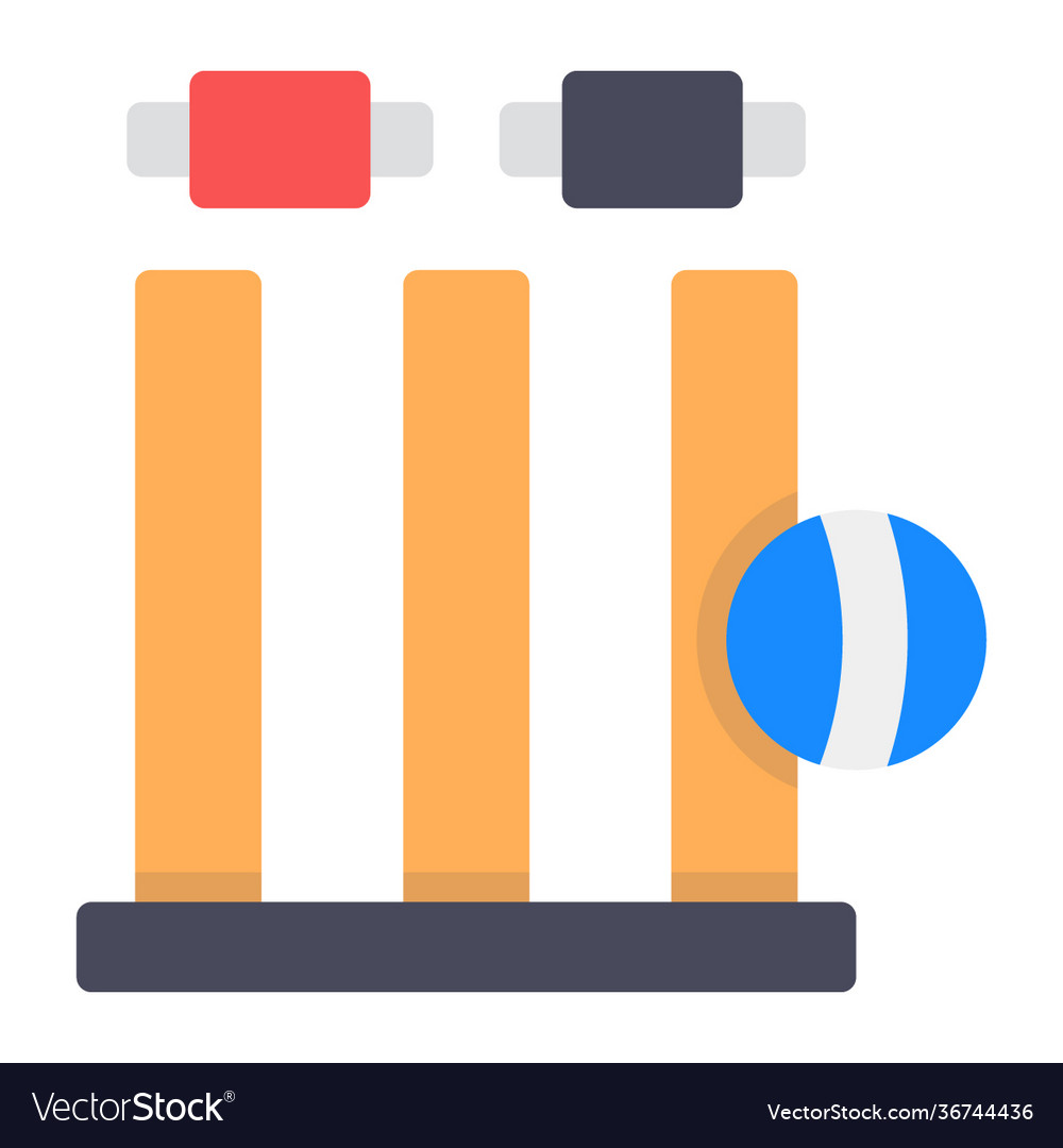 Wicket Royalty Free Vector Image - VectorStock