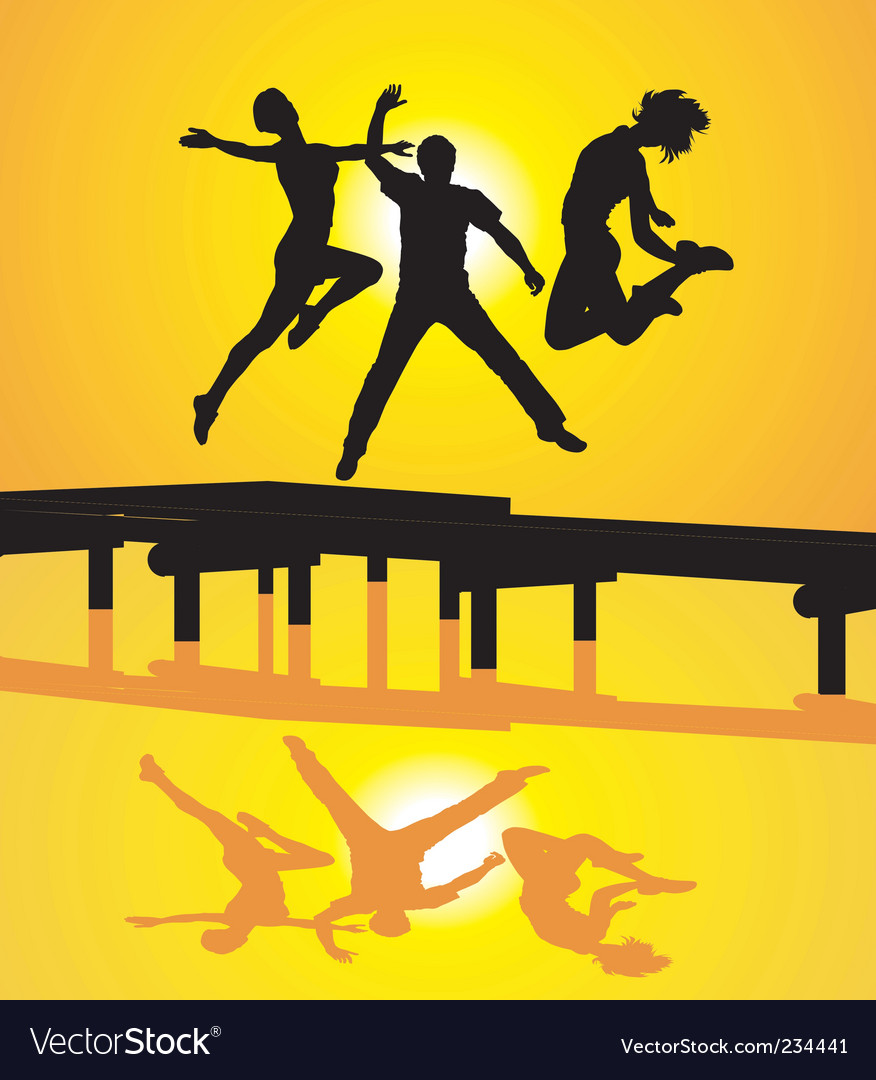 Active people Royalty Free Vector Image - VectorStock