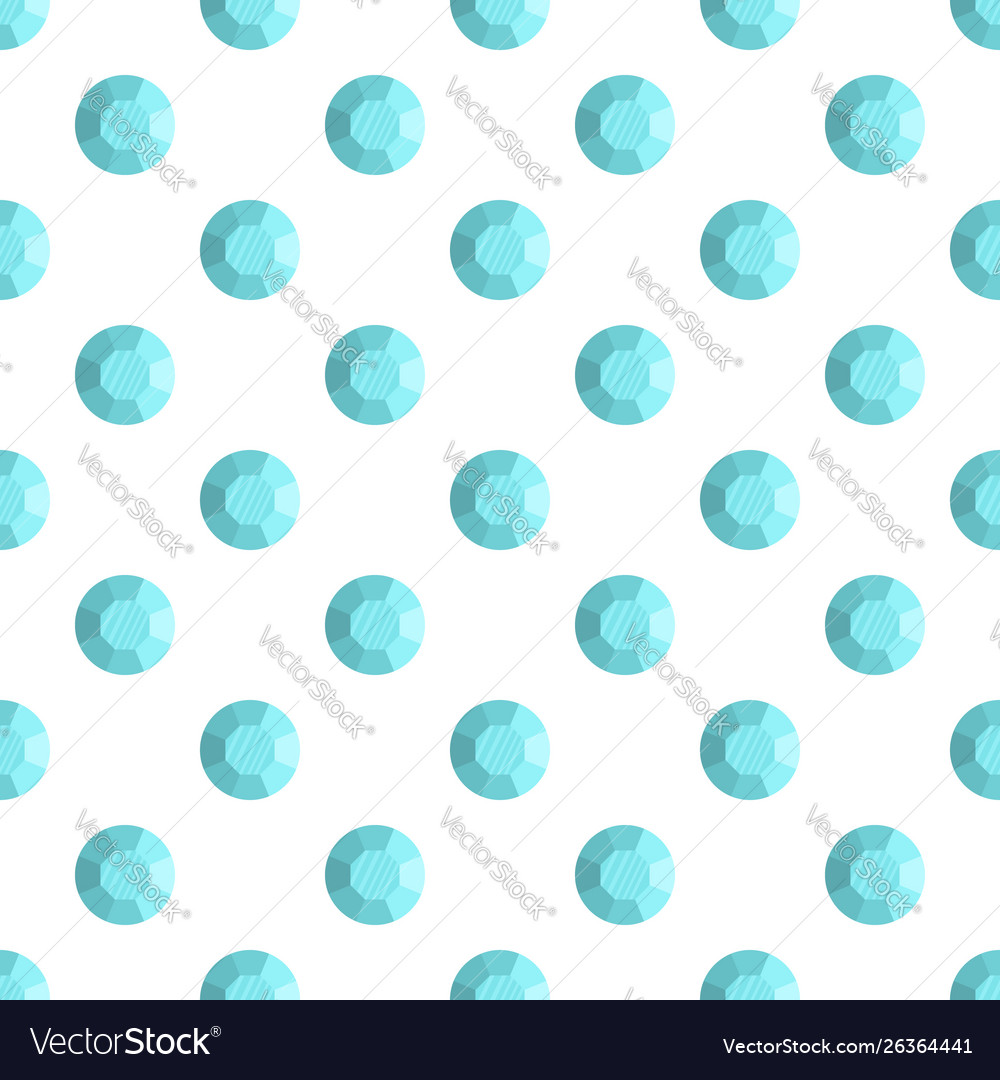 Gemstone pattern seamless Royalty Free Vector Image