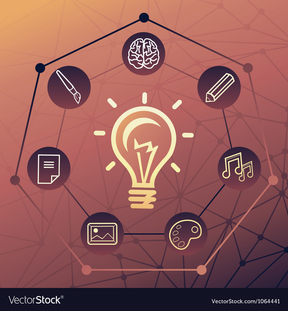 Idea concept Royalty Free Vector Image - VectorStock