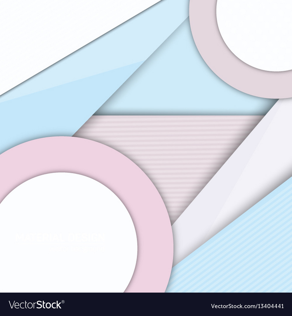 Material design background abstract Royalty Free Vector