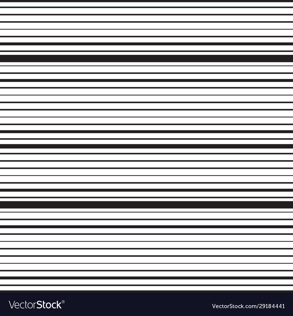 Striped horizontal seamless pattern Royalty Free Vector