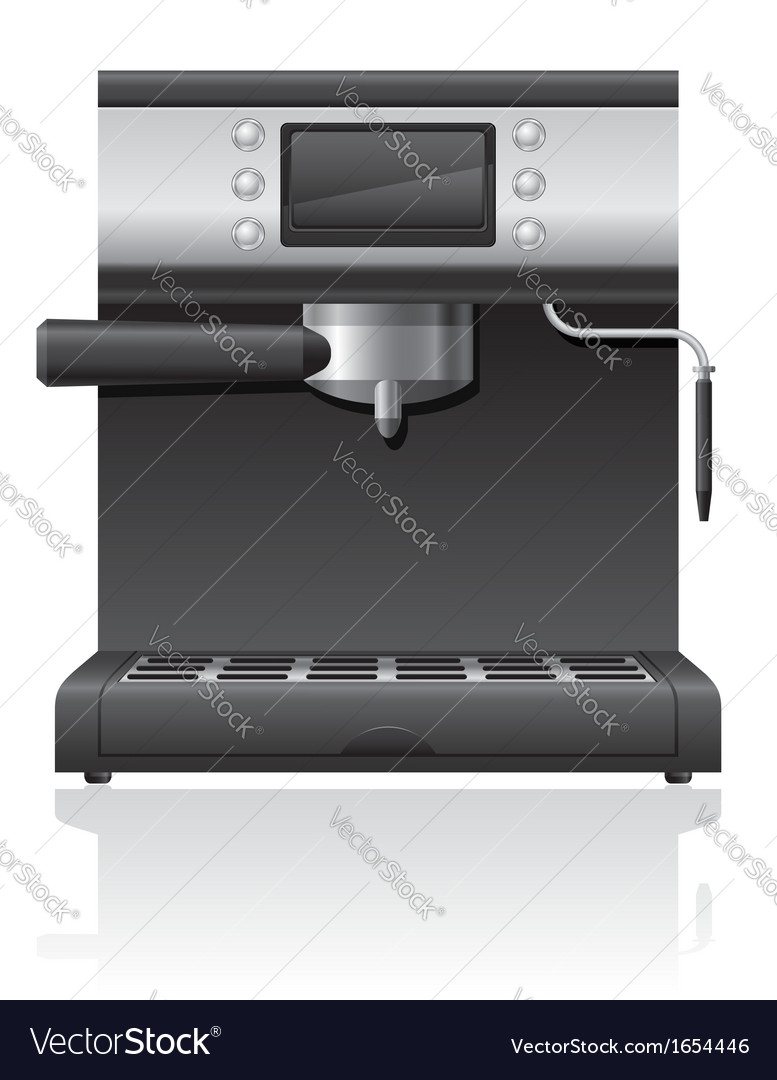 Coffee maker 03 Royalty Free Vector Image - VectorStock