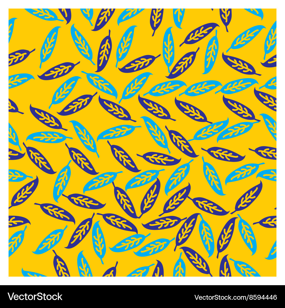 Leavesfruits and flowers seamless pattern Vector Image