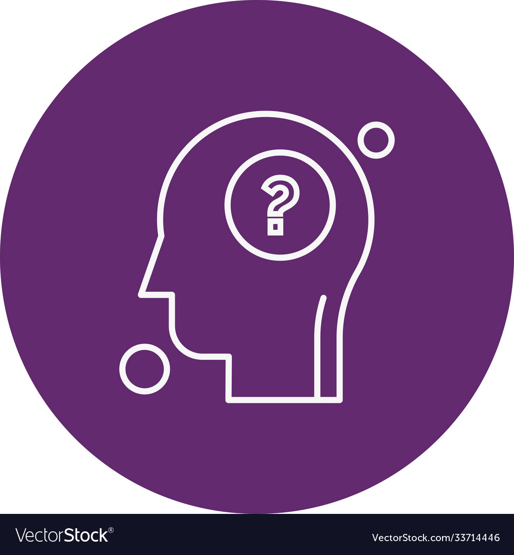 Question mark icon Royalty Free Vector Image - VectorStock