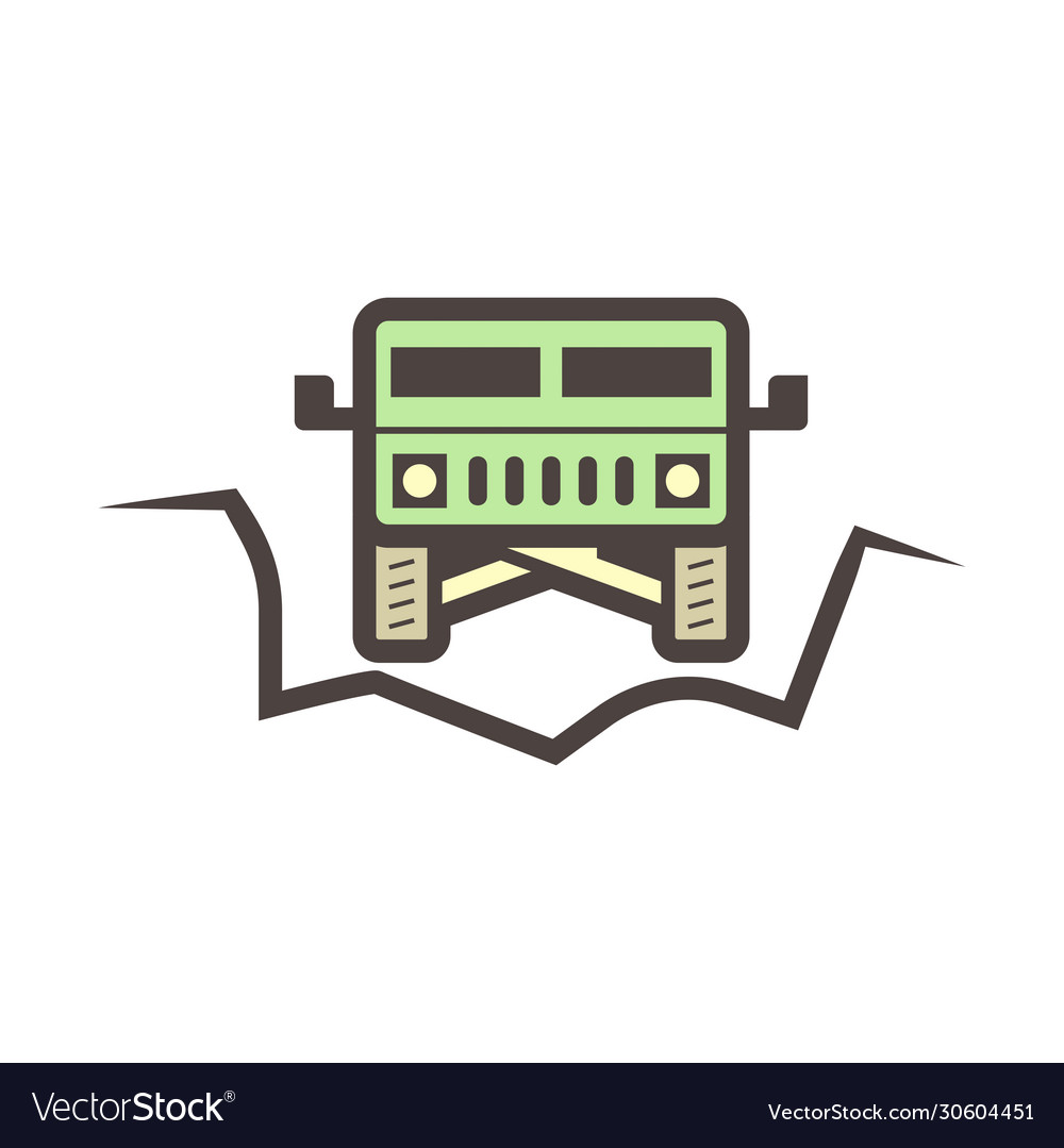 Off road icon Royalty Free Vector Image - VectorStock