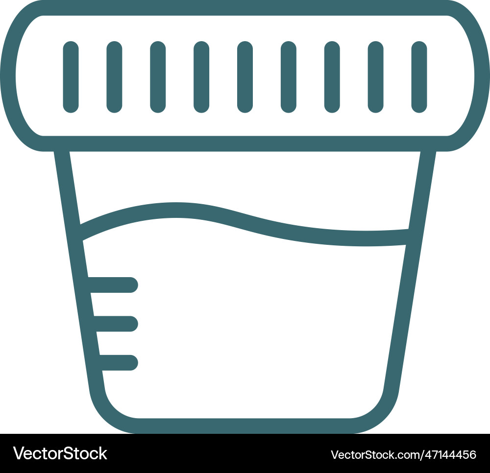 Urine icon thin line icon from health Royalty Free Vector