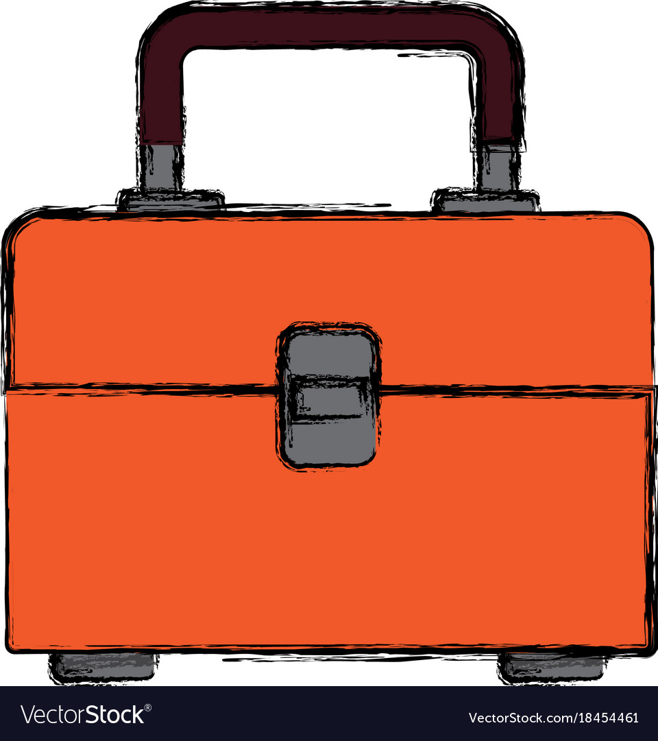 Construction toolbox isolated Royalty Free Vector Image