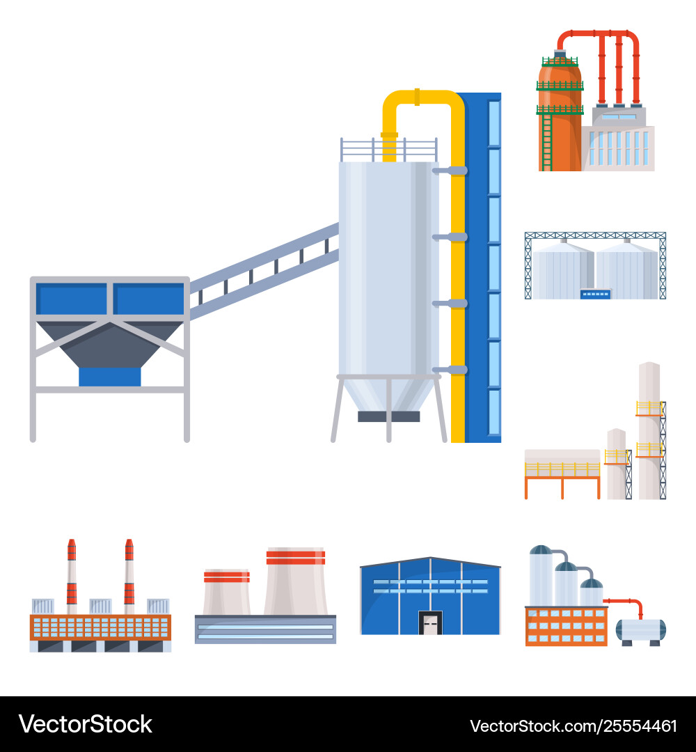 Design industry and building symbol Royalty Free Vector