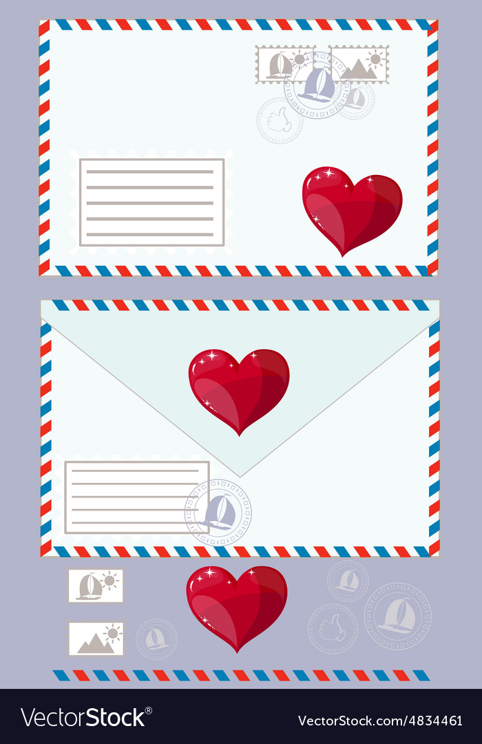 Mail Envelope Royalty Free Vector Image - VectorStock