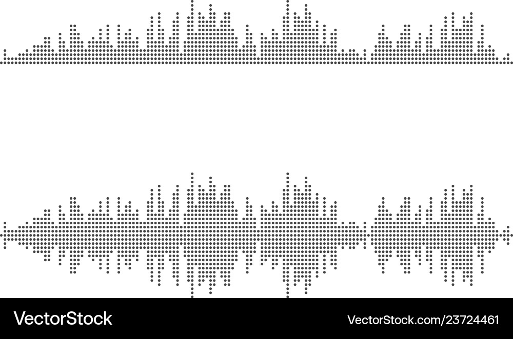 Sound waves Royalty Free Vector Image - VectorStock