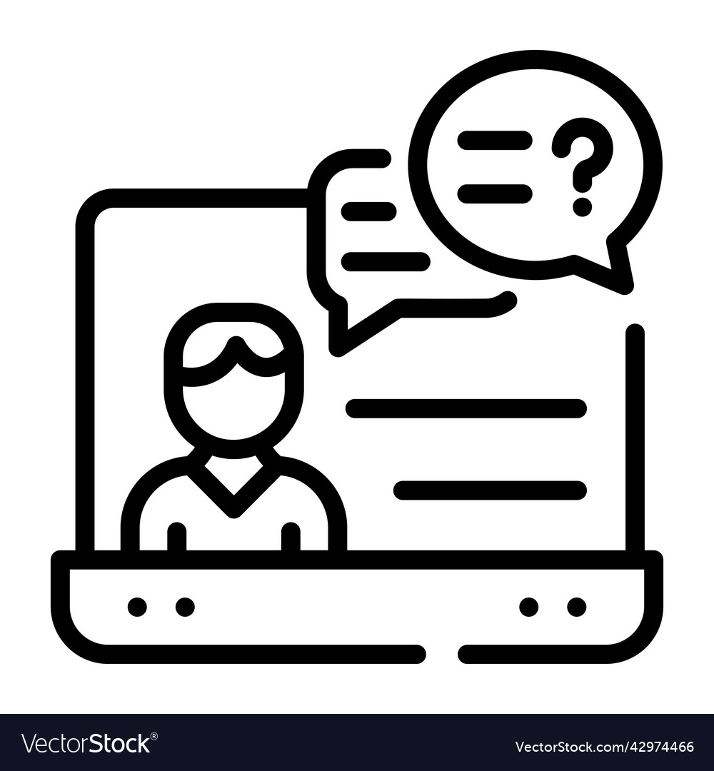 Faq Royalty Free Vector Image - VectorStock