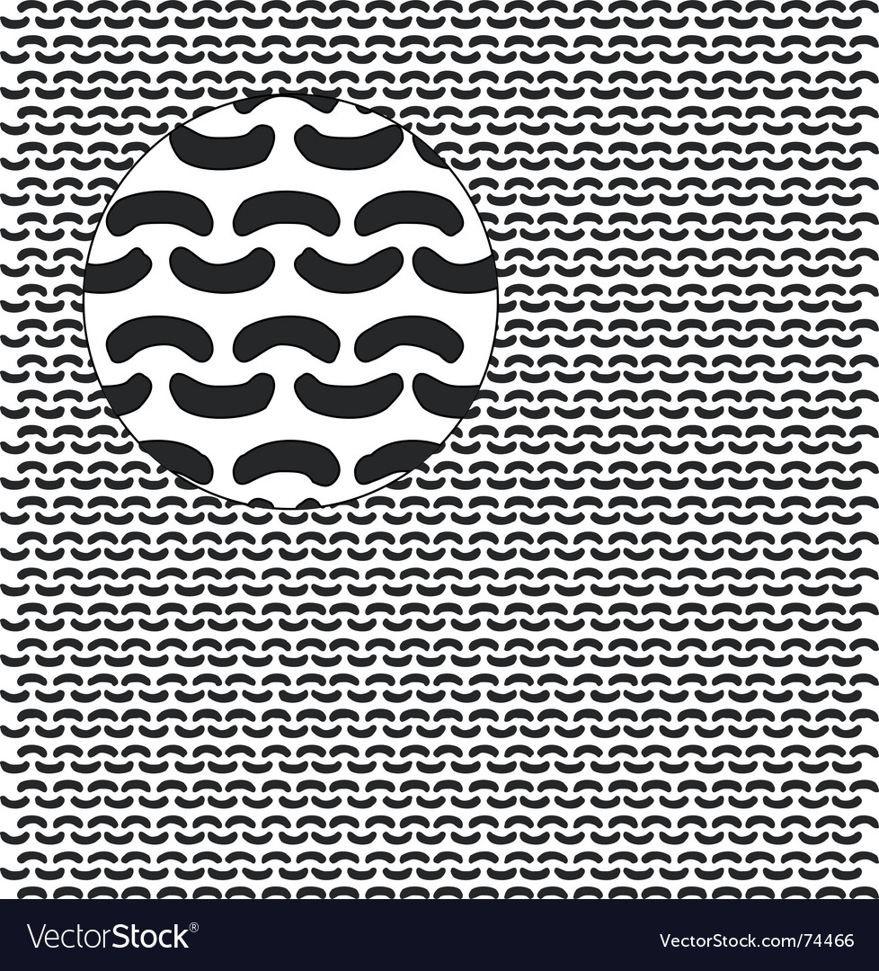 Knitting pattern Royalty Free Vector Image - VectorStock