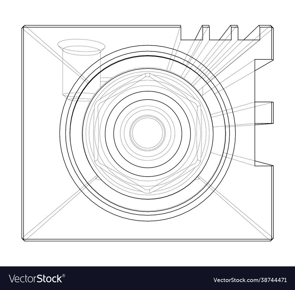Abstract Industry Object Concept Royalty Free Vector Image