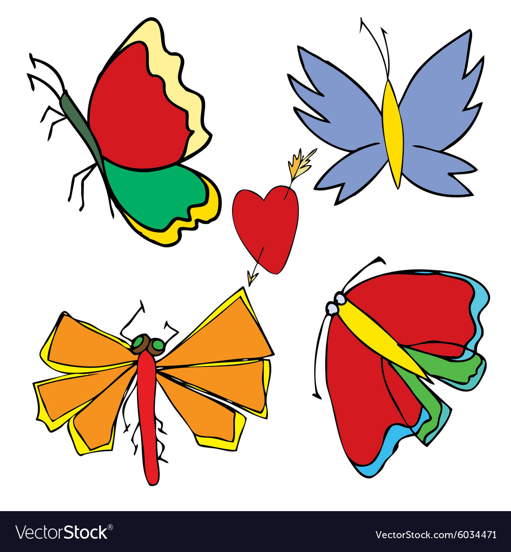 Insects Royalty Free Vector Image - VectorStock