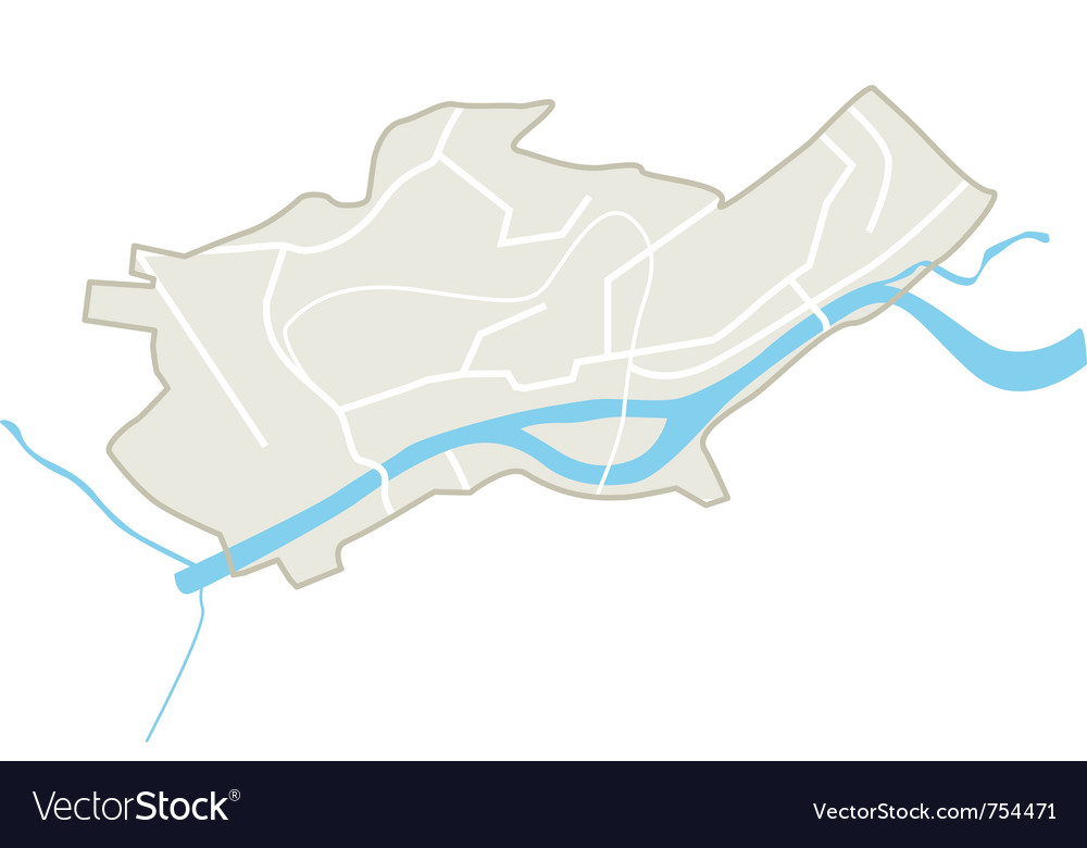 Map Royalty Free Vector Image - VectorStock