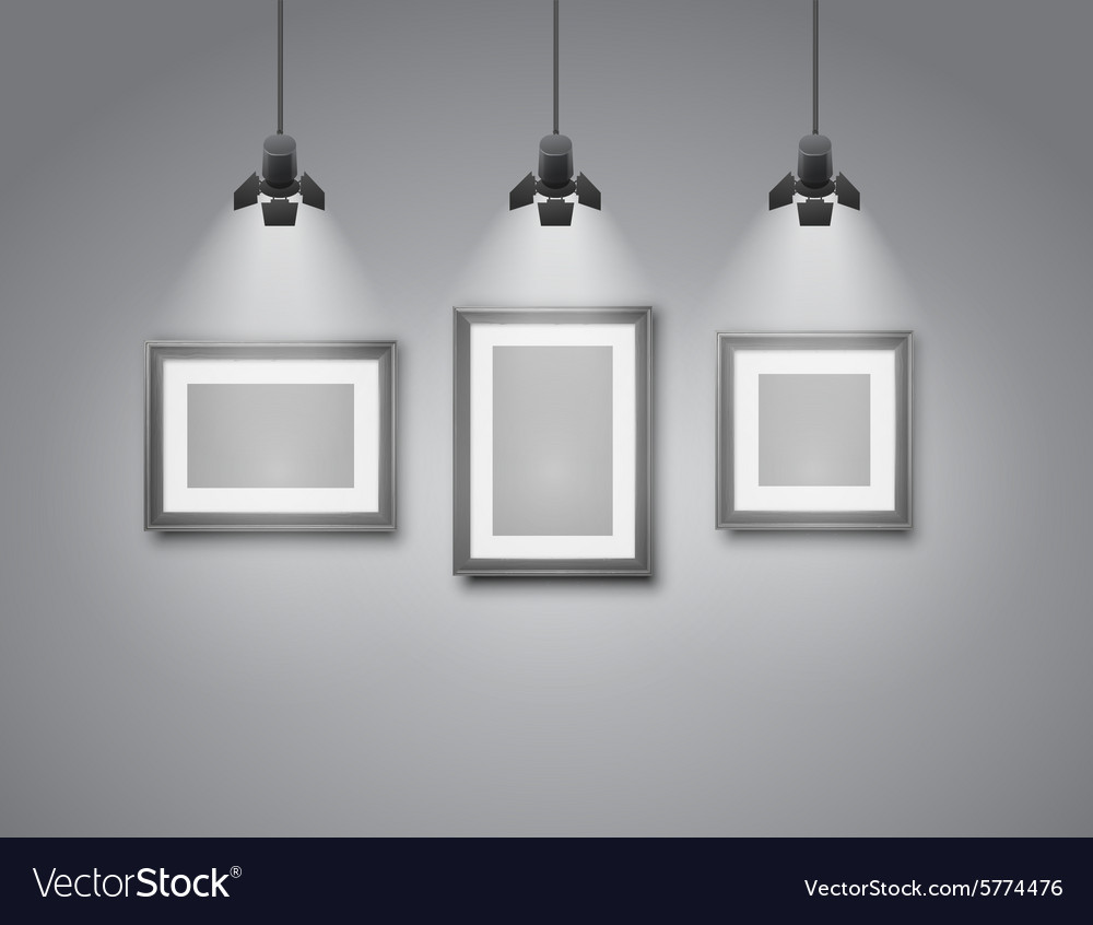 Empty frames Royalty Free Vector Image - VectorStock