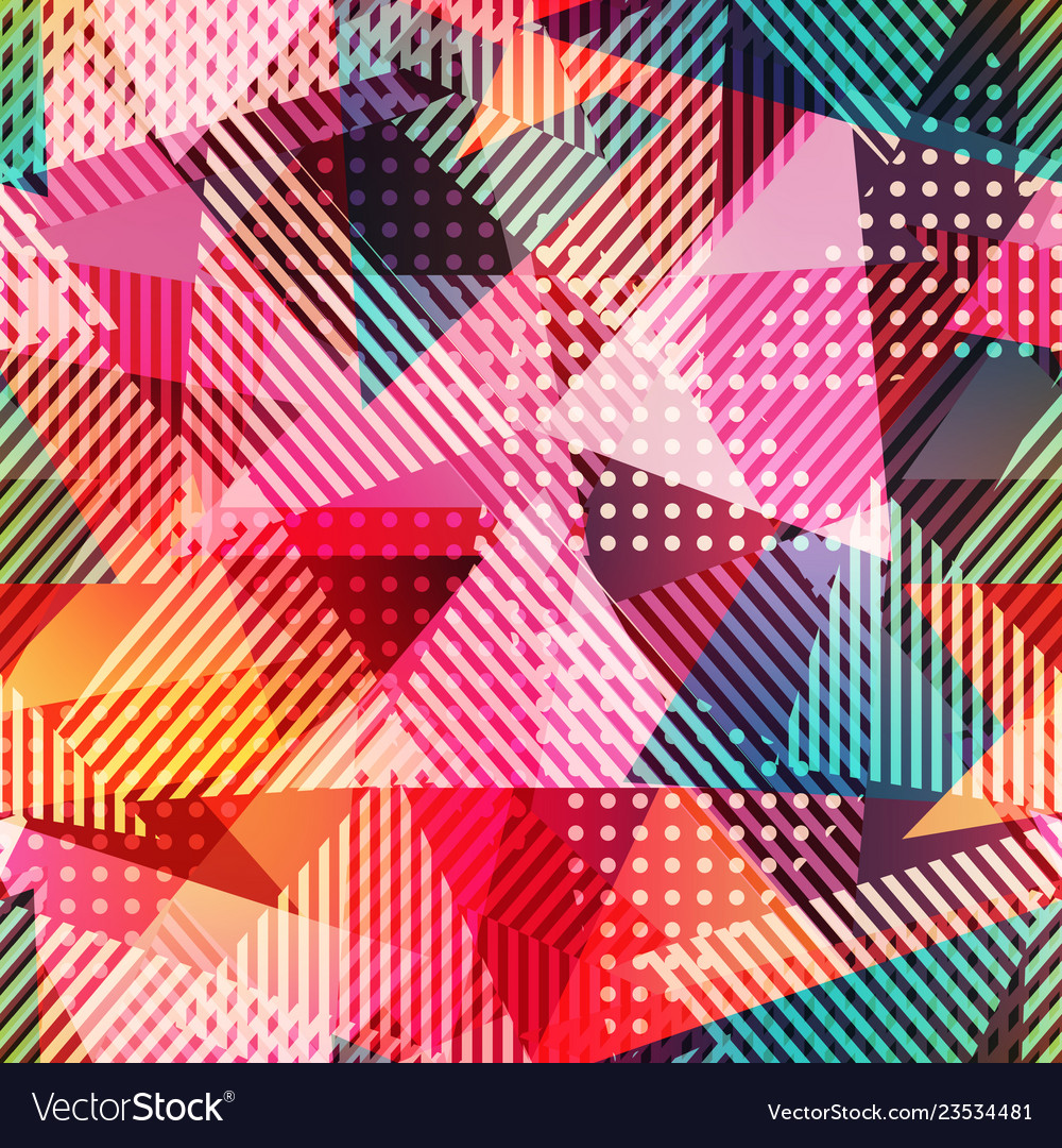 Abstract triangle seamless pattern Royalty Free Vector Image Abstract triangle seamless pattern Royalty Free Vector Image