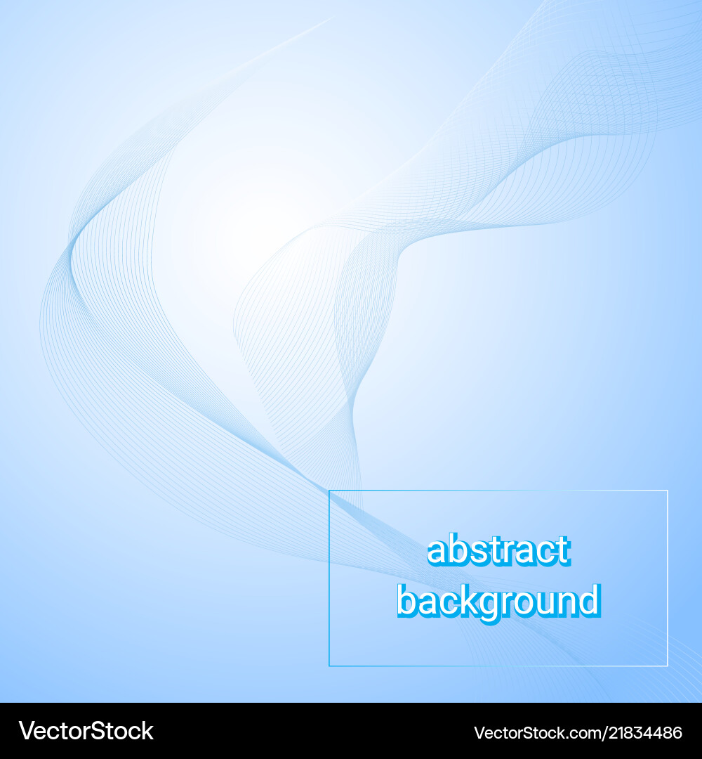 Blue abstract background Royalty Free Vector Image